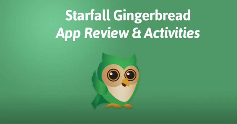 Starfall Gingerbread | App Review & Activities