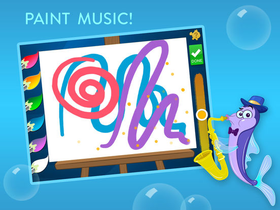 Musical Paint App Review - KinderTown