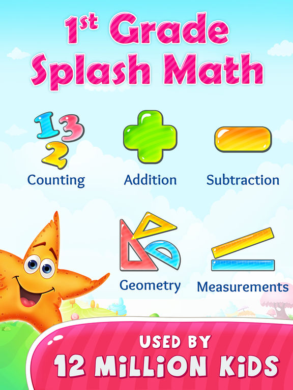 First Grade Splash Math App Review - KinderTown