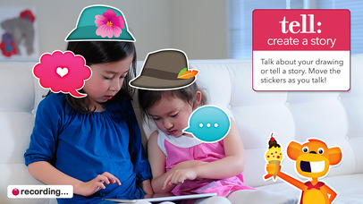 Draw and Tell App Review - KinderTown