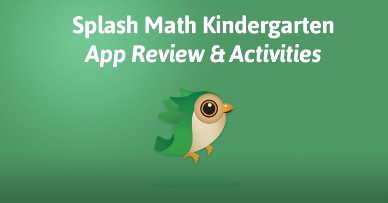 Splash Math Kindergarten | App Review & Activities