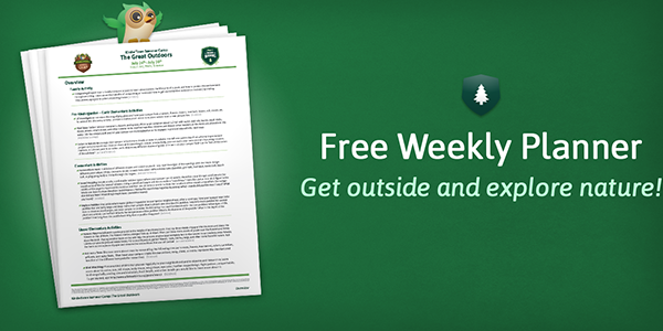 The Great Outdoors Weekly Planner - KinderTown